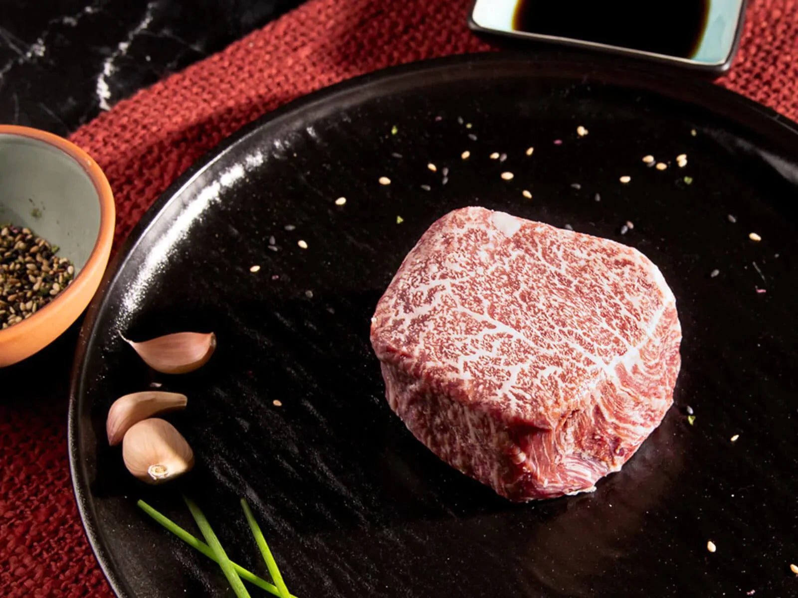 BMS 12 Takamori Drunken Wagyu Japanese A5 Filets | Holy Grail Steak Co ...