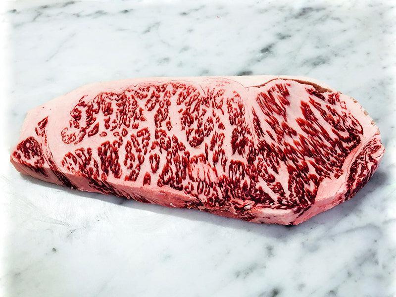 Miyazaki A5 Wagyu Strip Steak | BMS 12 Japanese Wagyu Beef | Holy Grail Steak Co.