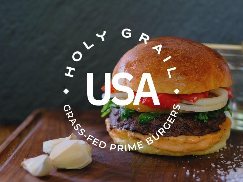 Prime Beef Burger Patties - Grass Fed | Holy Grail Steak Co.